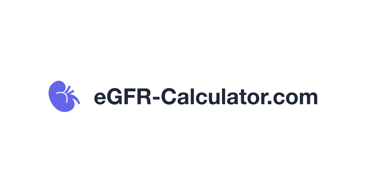 eGFR Calculator Online - Professional Kidney Function Assessment Tool
